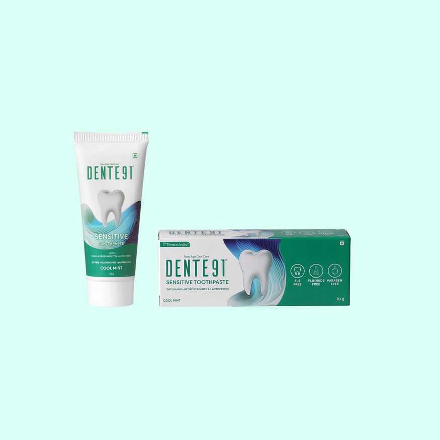 Buy Best SLS & Fluoride FreeToothpaste & Mouthwash Online From Dente91