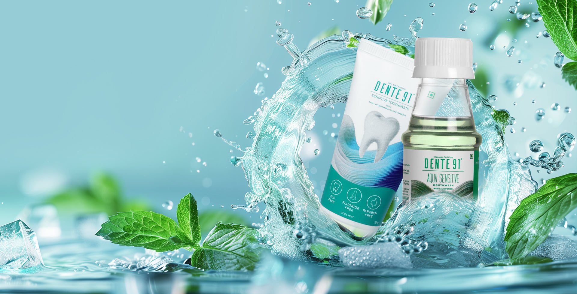 Dente91 - Brand For Personal Oral Health Care | Toothpaste & Mouthwash