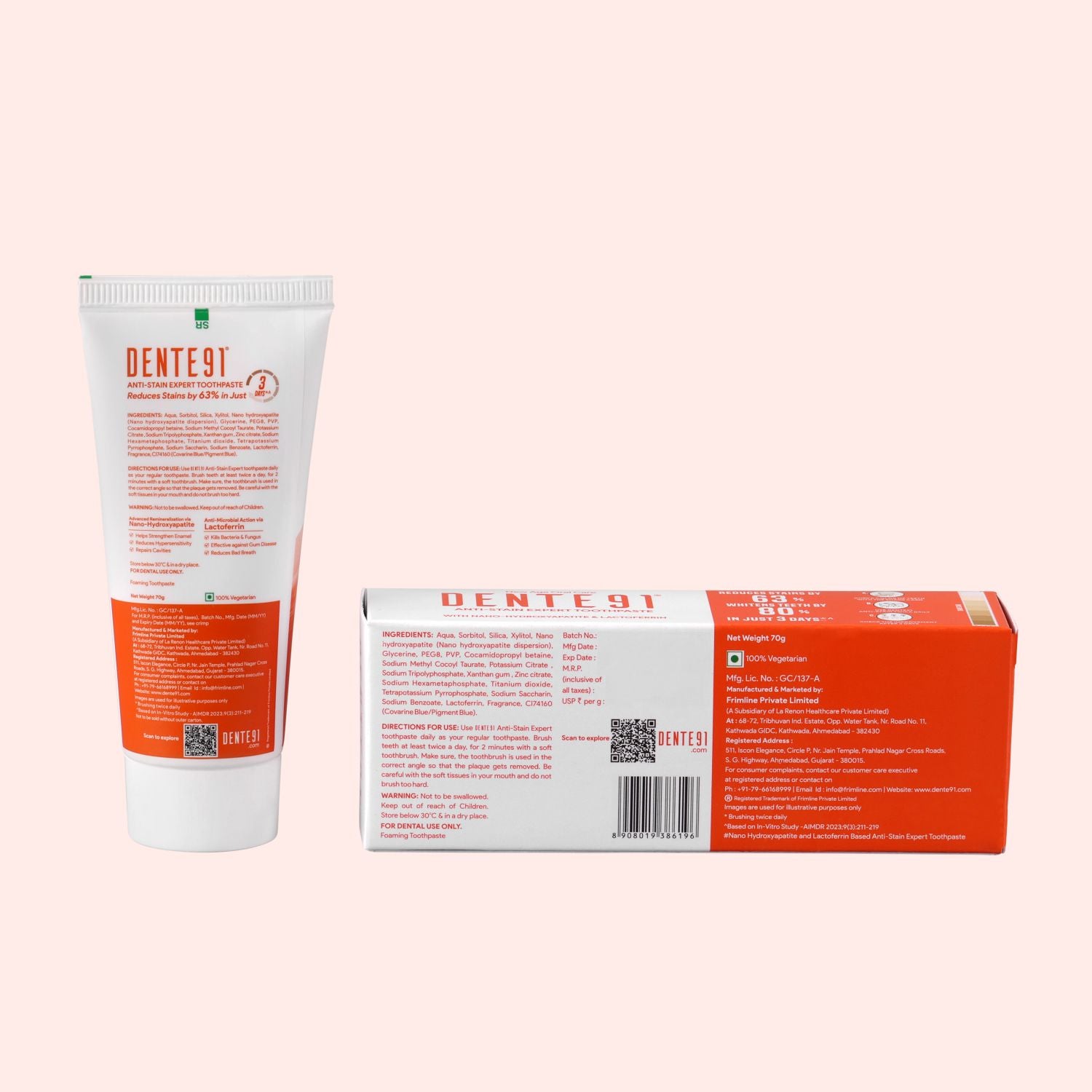 Buy Anti-Stain Expert Toothpaste for Stain Removal & Teeth Whitening