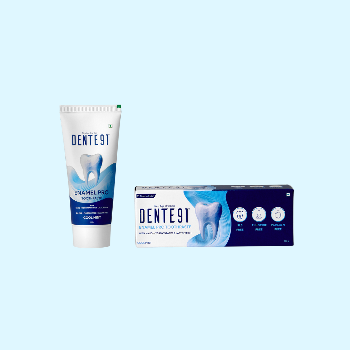 Buy Dente91 Enamel Pro Toothpaste | Fluoride-Free Enamel Repair
