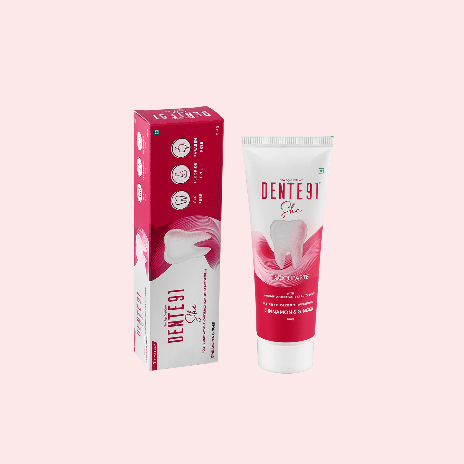 Buy Best SLS and Fluoride Free Toothpaste & Mouthwash India | Dente91